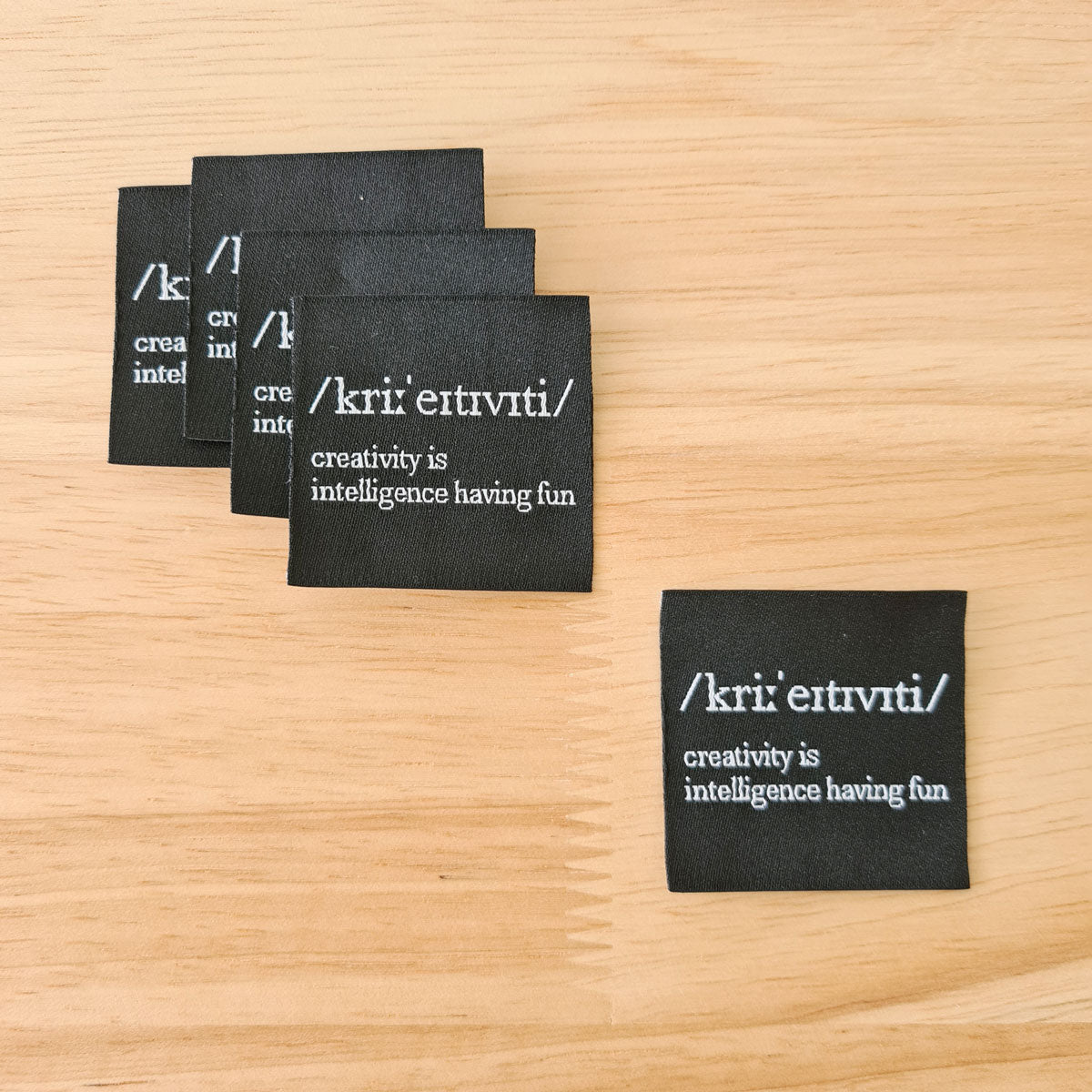 2-way labels - Creativity 4x4cm (5pcs) – Porcupine Patterns